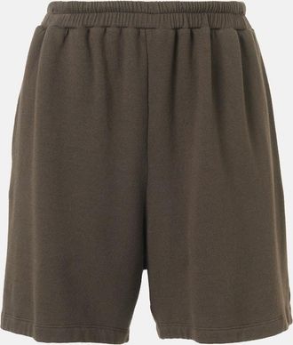 The Row Short Gana en coton et cachemire