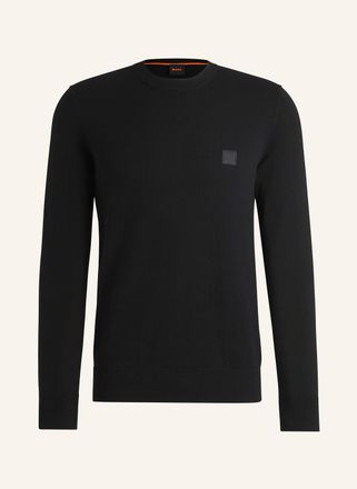 HUGO BOSS Pullover Kanovano schwarz