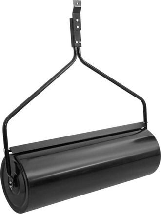 vidaXL Rasenwalze Schwarz 63 l Eisen - Vidaxl
