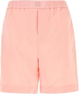 Loewe Homme, Shorts, Rose, Taille: M Anagram Logo Elastic Waist Shorts