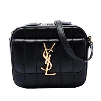 Saint Laurent Pre-owned Toy Vicky Crossbody Bag - Femme - Pre-owned - Noir - Taille: ONE Size