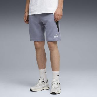 Puma Short 10 Essentials Block Homme, V&ecirc;tements, Gris, XXL