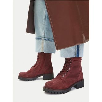 Lasocki Schn&uuml;rschuhe Lasocki CEO-WI16-D-466-05 Dunkelrot
