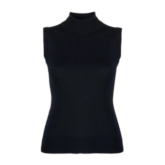 Sportmax Ardenza Rollkragenweste - - Knitwear - Damen - Blau - XS