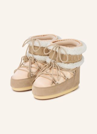 Moon Boot Moon Boot Moon Boots Mb Icon Low Pearly beige