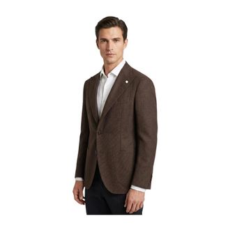 L.B.M. 1911 L.b.m. 1911, Homme, Vestes, Brun, Taille: XL Steve Fly Jacket