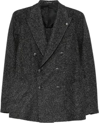 Tagliatore Homme, Vestes, Gris, Taille: M Veste Bouclette Crois&eacute;e