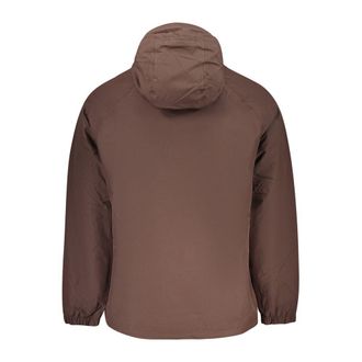 Timberland Hooded Polyester Jacket - Brown