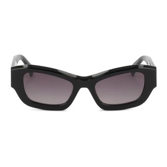 Kazar Schwarze Brille mit goldenen Monogrammen - - Accessories - Damen - Schwarzk - ONE SIZE