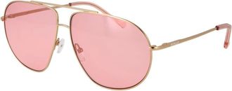 Replay unisex, Accessoires, Jaune, Taille: ONE Size Aviator Lunettes de soleil