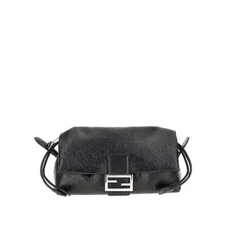 Fendi Medium leather Baguette Soft bag Woman One Size