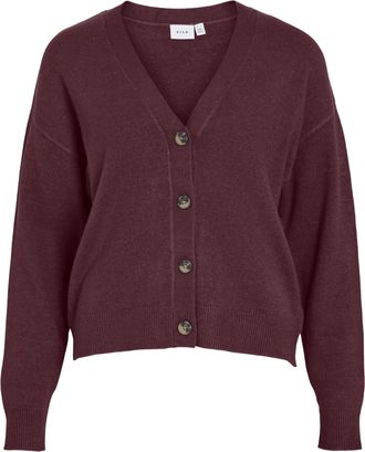 Vila Viril V-Neck Knit Cardigan - Noos