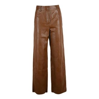 Pennyblack Lederhose - - Trousers - Damen - Braun - 2XS