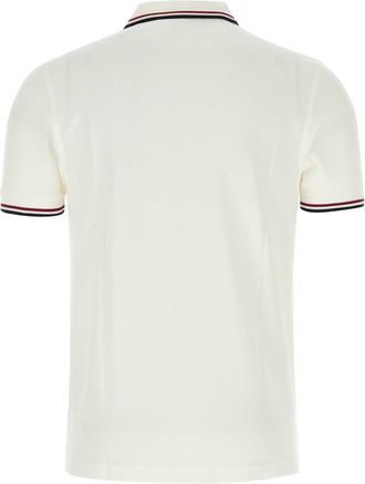 Fred Perry Twin Polo Shirt - White