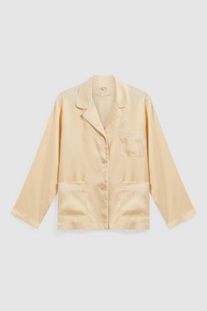 Gerard Darel Chemise satin&eacute;e - BAHYALEE - Paille