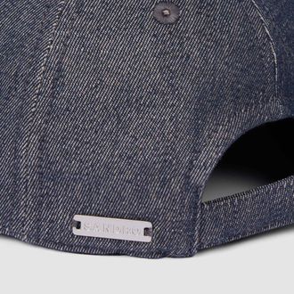 Sandro Casquette en denim &agrave; logo