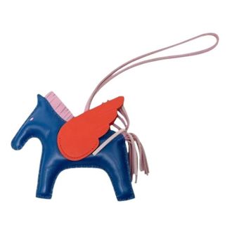 Herm&egrave;s Pre-owned Rodeo Pegase Bag Charm - Femme - Pre-owned - Bleu - Taille: ONE Size