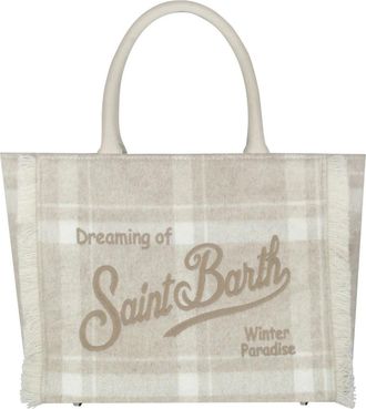 MC2 Saint Barth Femme, Sacs, Beige, Taille: ONE Size Borsa Colette Check