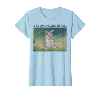 Disney Bambi Thumper If You Cant Say Something Nice T-Shirt