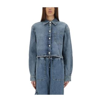 Moschino Denim Jacket - - Jackets - Damen - Blau - S