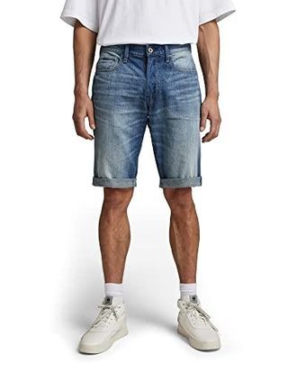 G-Star G-Star Homme Short 3301 Denim, Bleu (medium aged D07432-8973-071), 29
