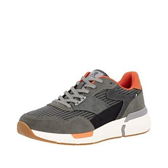 Rieker Homme U1402 Baskets Basses, Gris, 43 EU