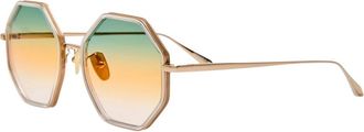 Linda Farrow unisex, Accessoires, Jaune, Taille: 54 MM LFL