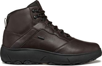 Geox Herren U Nebula + Grip B AB Ankle Boot, Coffee, 44 EU
