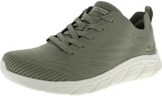 Skechers Femme Bobs B Flex LO-Lace UP Basket, Olive, 41 EU