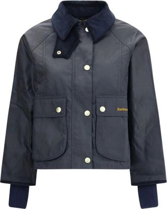Barbour Femme, Vestes, Bleu, Taille: 36 FR Veste cir&eacute;e avec coupe moderne