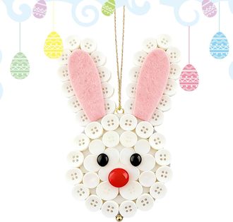 Generic Button Craft Kit - Buntes DIY-Deko-Set, Hobby-Zubeh&ouml;r f&uuml;r Ostern, Dekorative Handgemachte Kunstmaterial, Vielseitige Design-Projekte Mit Knopfsammlung