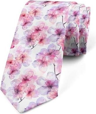 Generic Cravate DAffaires Roses Violet Fine Tie Confortable Cravate Pour Hommes Pour Travail Mariage Accessoires