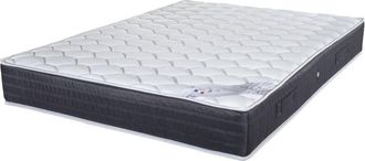 Ebac Literie - Matelas &agrave; ressorts ensach&eacute;s 140x190x24 cm soutien ferme - dorsa