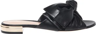 Baldinini Femme, Chaussures, Noir, Taille: 39 1/2 EU Leather Mule