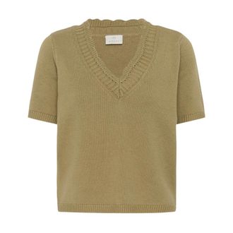 Kaffe Damen, Strickwaren, Gr&uuml;n, XLGr&ouml;&szlig;e