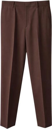 Be Able BE Able, Homme, Pantalons, Brun, Taille: W33 Pantalon Pliss&eacute; en Laine M&eacute;lang&eacute;e