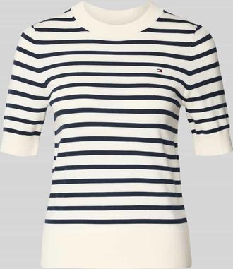 Tommy Hilfiger Regular Fit Strickpullover aus Baumwoll-Mix