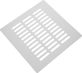 NUOBESTY Aluminium L&uuml;ftungsgitter Rostfreie Ventilationsabdeckung f&uuml;r K&uuml;che Bad Schrank und Boden Kompakte Feuchtigkeitsregulierung Einfache Montage Vielseitig