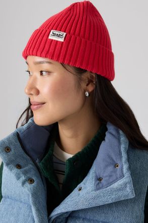 Levi's Sunset Beanie - Damen - Rot / Rot