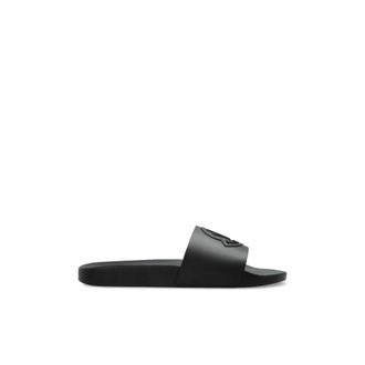 Moncler Homme, Chaussures, Noir, Taille: 45 EU Basile Slides