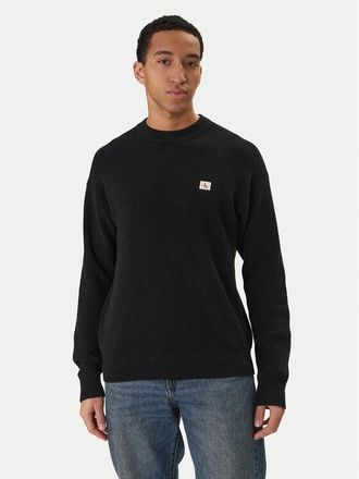 Calvin Klein Jeans Pullover LV04RD313G Schwarz Regular Fit