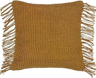 furn. Yard Nimble Strickkissenbezug aus Baumwolle mit Quasten