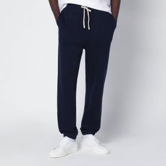 Polo Ralph Lauren Marineblaue Jogginghose aus Baumwollmischung