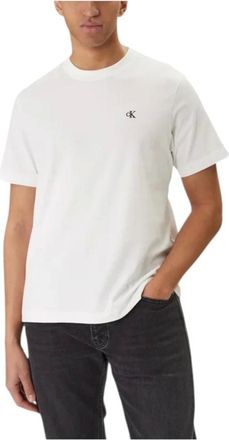 Calvin Klein Homme, Tops, Blanc, Taille: 2XL T-Chemises