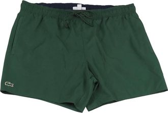 Lacoste Homme, Maillots de bain, Vert, Taille: L Boxer vert maillot de bain pour homme