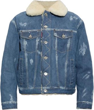 Dsquared2 Vintage-inspirierte Jeansjacke - - Jackets - Herren - Blau - L