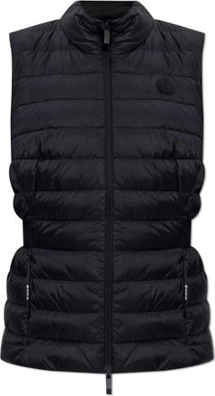 Moncler Valmarie Daunenweste - - Jackets - Damen - Schwarzk - L