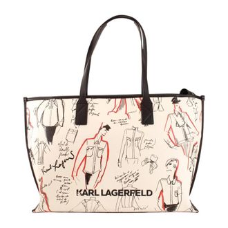 Karl Lagerfeld Femme, Sacs, Beige, Taille: ONE Size Shopper