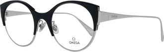 Omega Femme, Accessoires, Noir, Taille: ONE Size Montures Optiques Cat Eye Noires