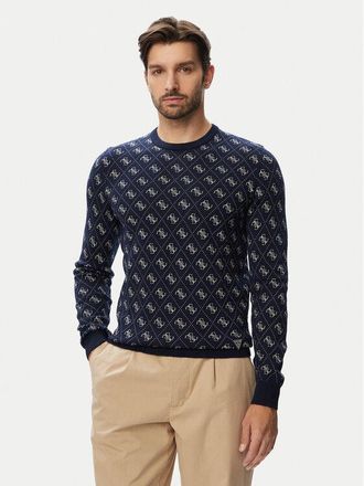 Guess Pullover M6YR11 Z0916 Dunkelblau Regular Fit